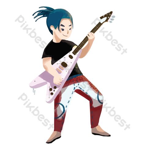 피아노 십대 장식 요소를 연주 펑크 더러운 머리띠 일러스트 Png Psd 무료 다운로드 Pikbest