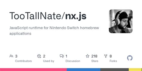 Github Tootallnatenxjs Javascript Runtime For Nintendo Switch