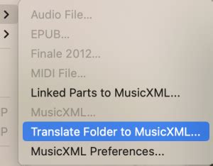 MusicXML Export And Import Dorico