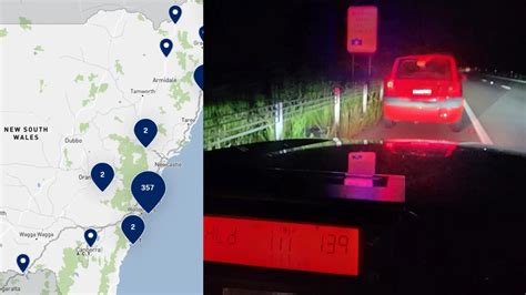Nsw Drivers Speed Stunt Ends In Chaos