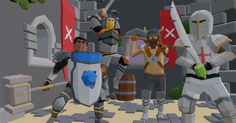 Low Poly Warriors Animated And Modular Characters Unity Asset Store