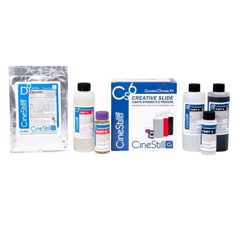 Cinestill Dynamicchrome E6 3 Bath Processing Kit Mercury Works