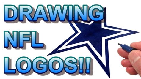 How To Draw Football Logos Nfl