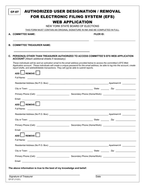 Form Cf 07 Fill Out Sign Online And Download Fillable Pdf New York