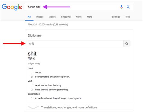 Google Goes Meta Adds Search Function To The Dictionary Box In Search