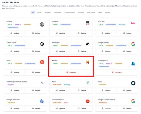 How To Set Up The Mistral Ai Api Key In Ai Content Labs