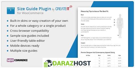 How To Implement Size And Measurement Plugins For Woocommerce