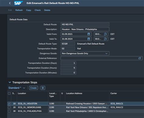 Rule 11 And Rail Routing Set Up In Sap Tm Sap Community