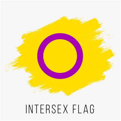 Pride Flag Intersex Lgbt Sexual Identity Design Template 17584150