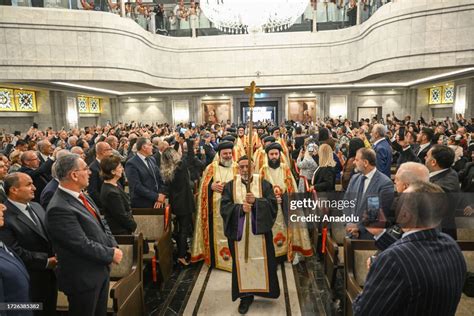 Priests Attend The First Service At The Mor Efrem Syriac Orthodox