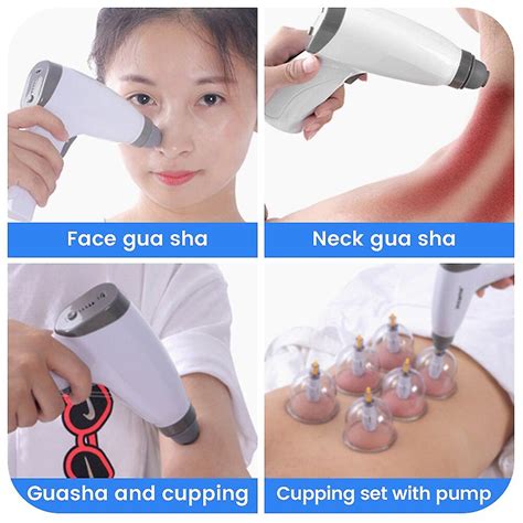 Rechargeable Vacuum Cupping Set Electric Scraping Cupping Cans