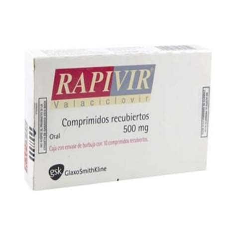 Rapivir 500 Mg 10 Tabletas