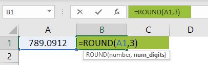 ROUND Excel Function Formula Examples How To Use