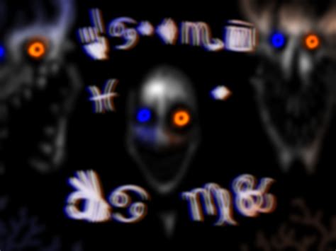Undertale Wd Gaster By Colorfulclownchaos27 On Deviantart