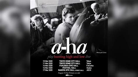 A Ha、10年ぶり単独来日決定。4都市でデビュー・アルバム再現ライブ Barks