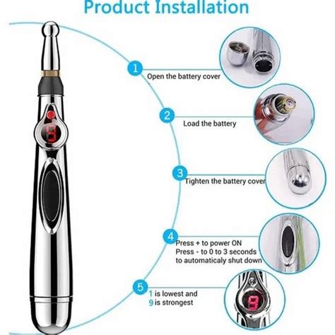 Pvc Electronic Accupuncture Massage Pen Energy For Personal At Rs 630