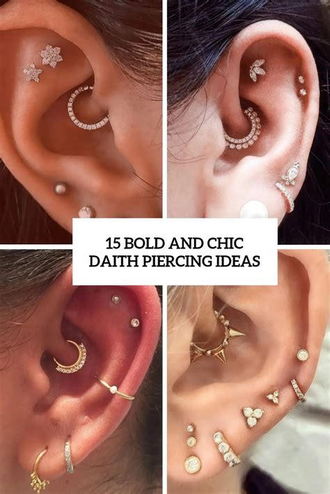 15 Bold And Chic Daith Piercing Ideas Styleoholic