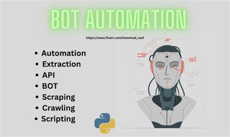 Make python bots, browser automation and scrapers by Hammad_rauf | Fiverr