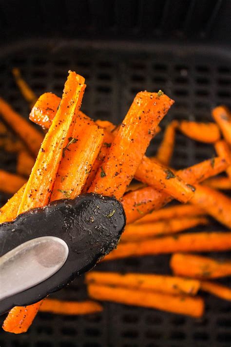 Air Fryer Roasted Carrots Bowl Me Over
