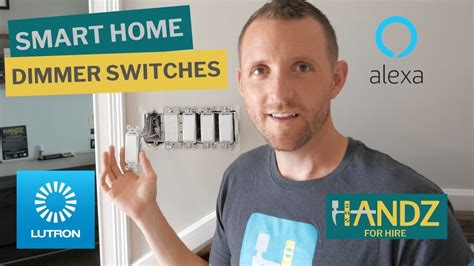 Lutron Caseta Dimmer Switch Installations With Pico Remote Lutron App And Alexa Setup Part