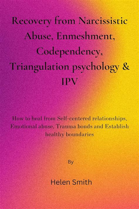 Amazon.com: Recovery from Narcissistic Abuse, Enmeshment, Codependency, Triangulation psychology ...
