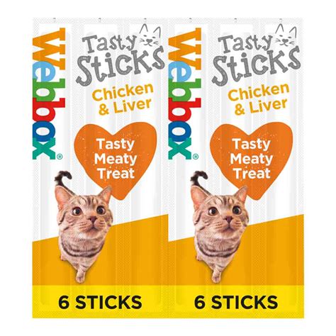 Webbox Delight Chicken Sticks 6pk Hooge Brands