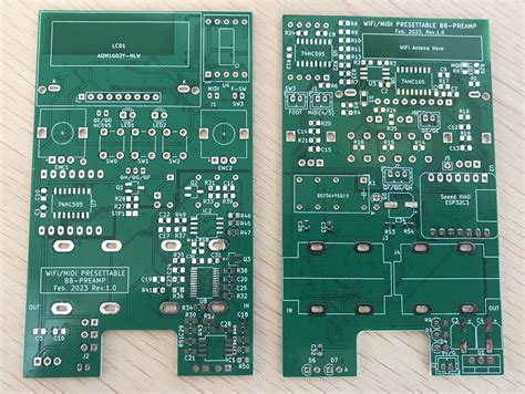 Presettable Bb Preamp Distortion Pedal Using Arduino