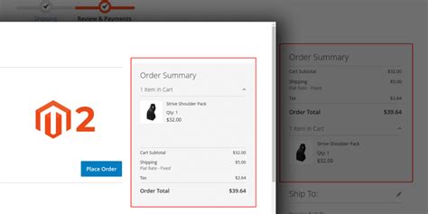 Magento 2 How To Move Cart Total Below Cart Items In Checkout Page Magecomp