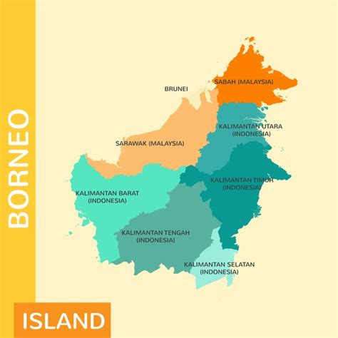 Indonesia Java Borneo Maps