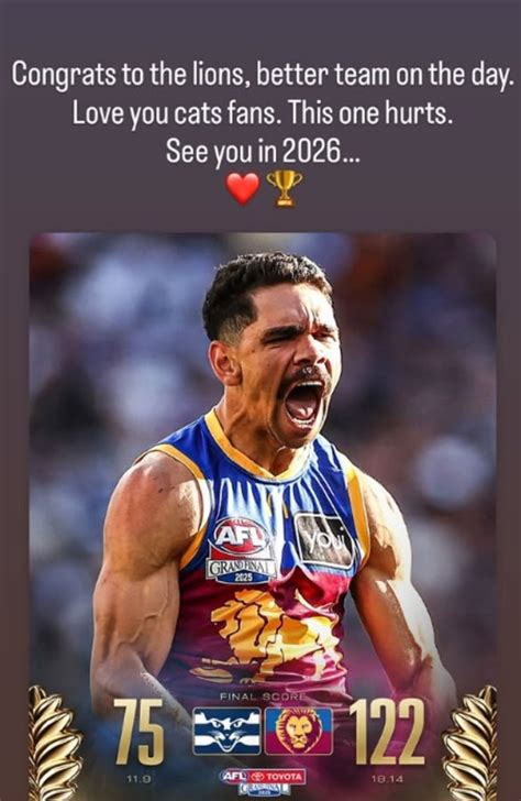 Brisbane Lions Captains Perfect Bailey Smith Sledge After Afl Grand Final Incident