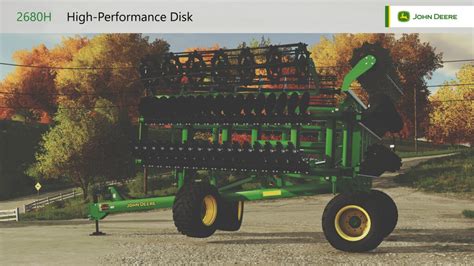 John Deere 2680H High Performance Disk FS22 KingMods