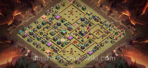 Best War Base Th14 With Link Legend League Anti Air Electro Dragon
