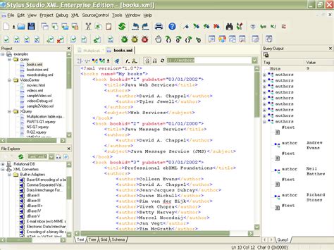 XML Development Environment