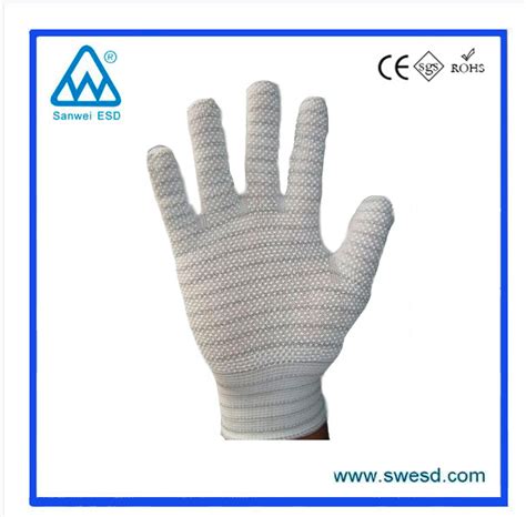 Esd Pvc Dotted Glove 3w 9512 1 China Esd Glove And Esd Dotted Glove