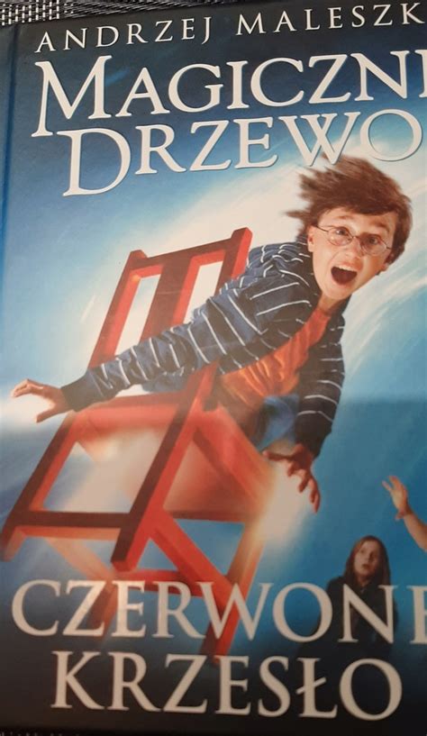 Magiczne drzewo Czerwone krzesło Andrzej Maleszka 12865101637