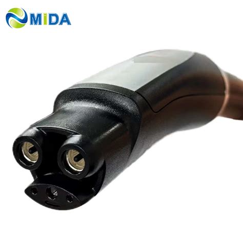 China 200A 200KW NACS Fast EV Charger Connector Tesla DC EV Charging