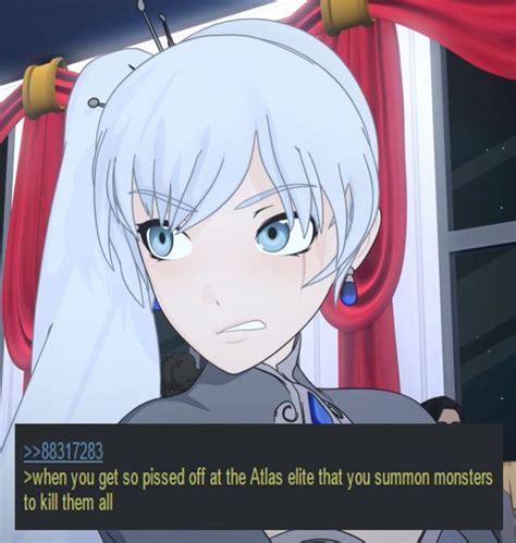 Pin By Matthew On Weiss Schnee Rwby Memes Rwby Comic Rwby