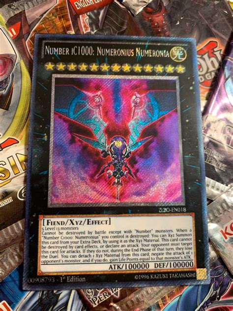 Custom Orica Card Number Ic1000 Numerronius Numerronia Anime Etsy