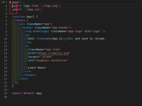 Javascript React Errors In Tags And Imports In New Project Stack Overflow