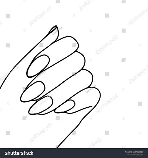Black White Long Nails Over 1053 Royalty Free Licensable Stock