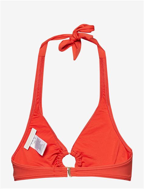 Michael Kors Swimwear Iconic Solids Halter Bikini Top Bikinitopper