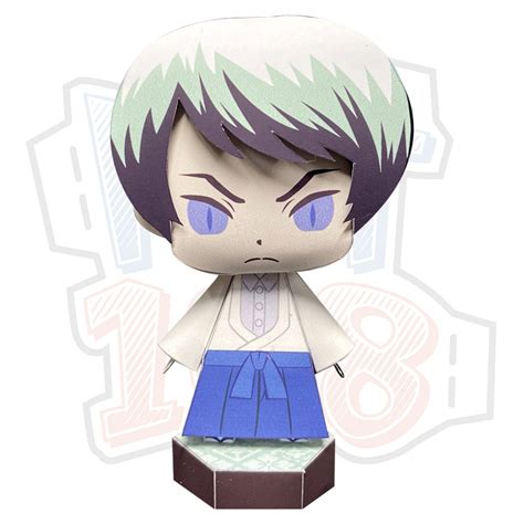 Mô Hình Giấy Anime Chibi Tsuyuri Kanao Demon Slayer Kit Mô Hình Hộp