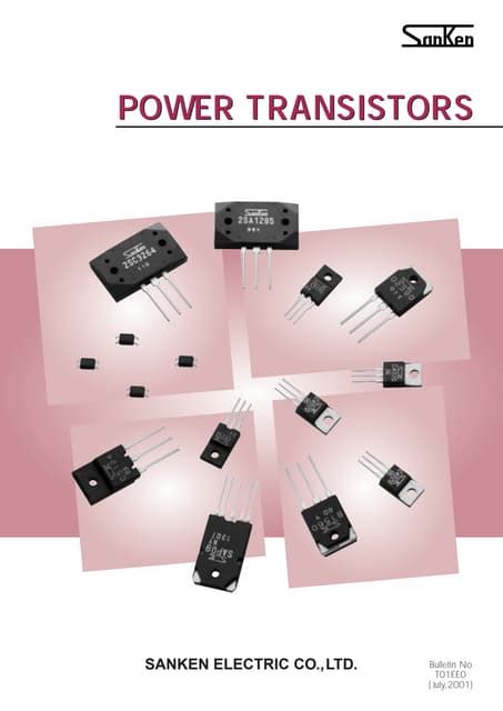 Data Sheet Power Transistors Sanken Pdf