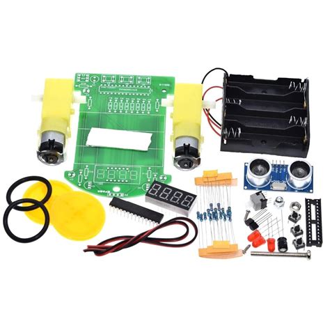 Комплект за интелигентни автомобили Arduino Clone Съвместим с Arduino Комплект за интелигентни автомобили Arduino Clone Съвместим с Arduino