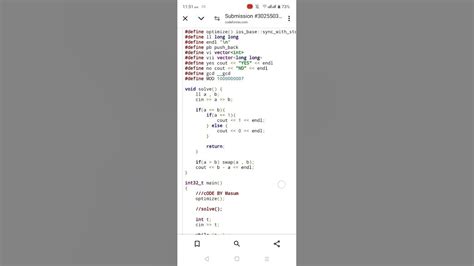a minimal coprime div2 codeforces solution in c youtube