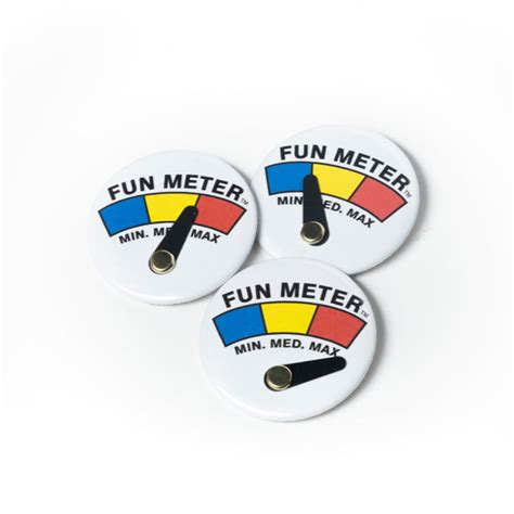 Fun Meter Button Seattle Art Museum Sam Shop