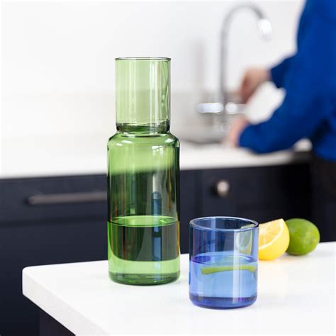 Glass Carafe Block Design