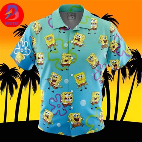 Spongebob Pattern Spongebob Squarepants For Men And Women In Summer