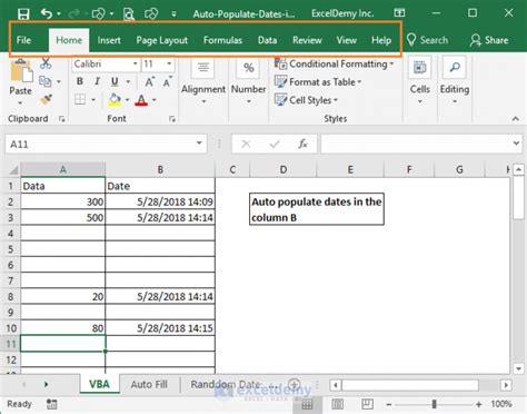 How To Auto Populate Date In Excel When Cell Is Updated Exceldemy