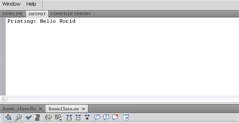 actionscript 3 basic class electro kami